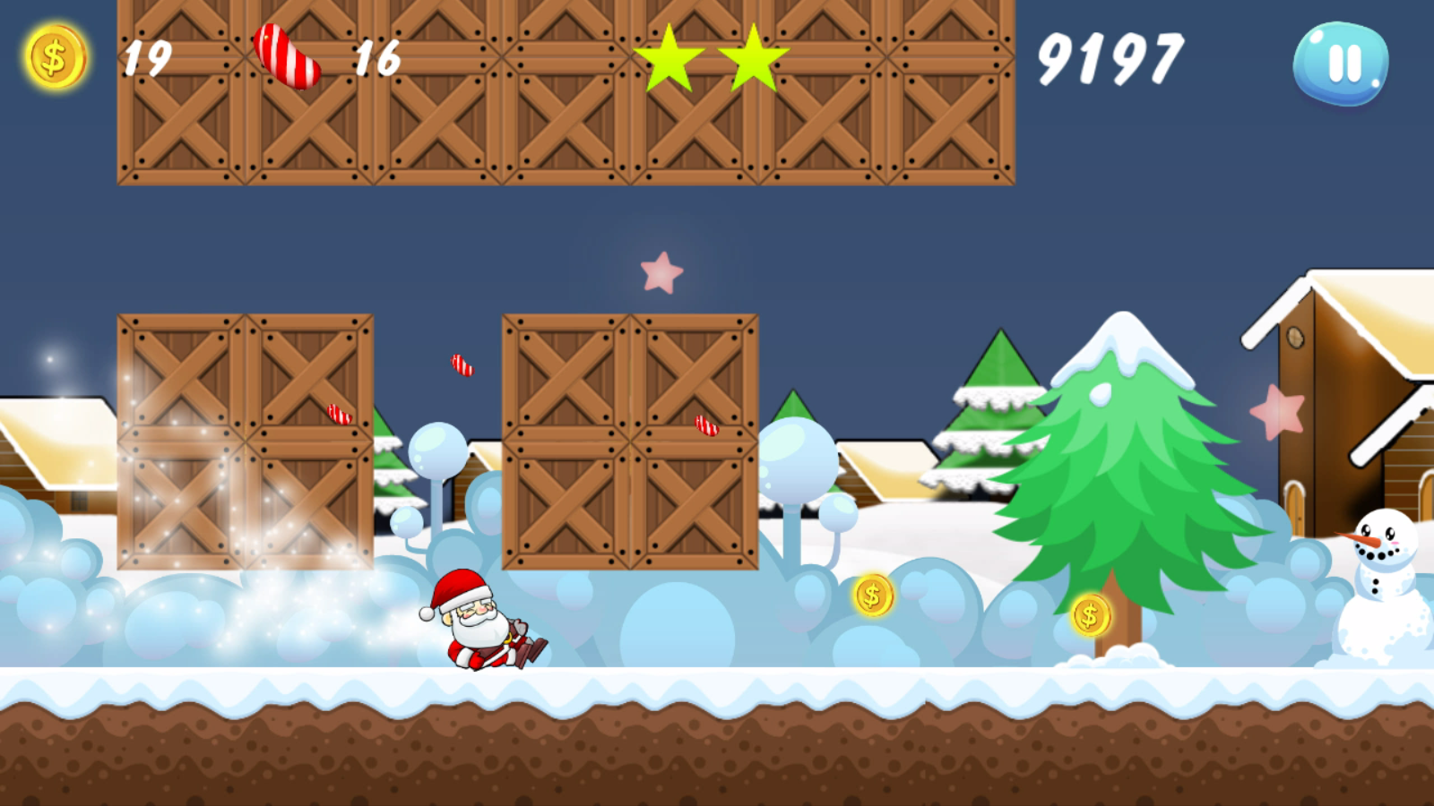 SANTA CLAUS RUN (Android Studio + Admob + GDPR Support + API 27 + Eclipse) by QUESTO_PLAY